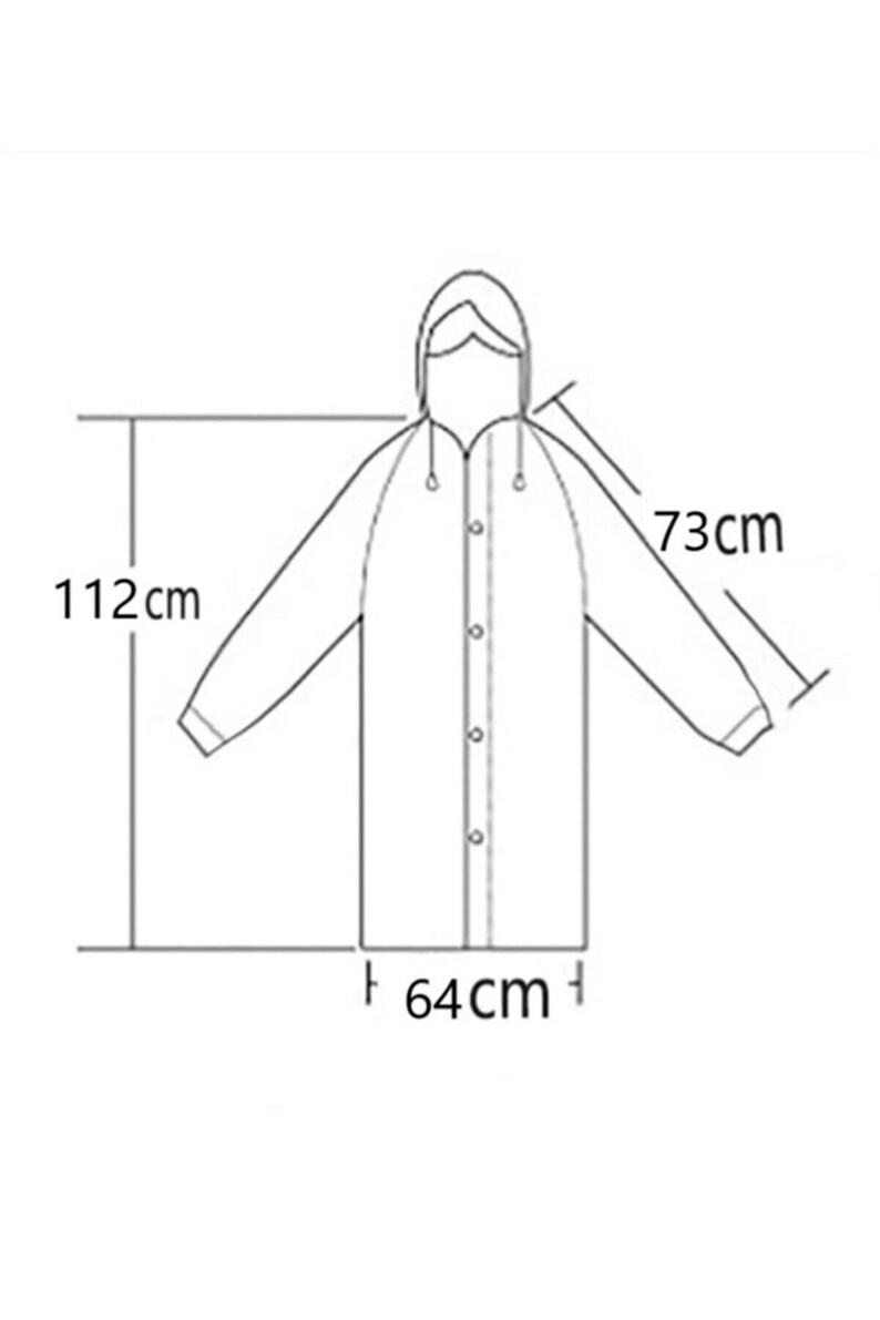 Colored Transparent Vinyl Rain Jacket. Hoodie Gorgeous - Etsy