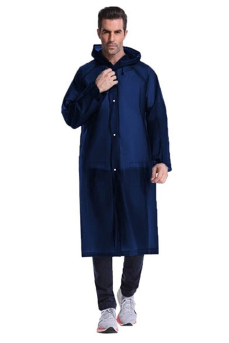 Colored Transparent Vinyl Rain Jacket. Hoodie Gorgeous - Etsy