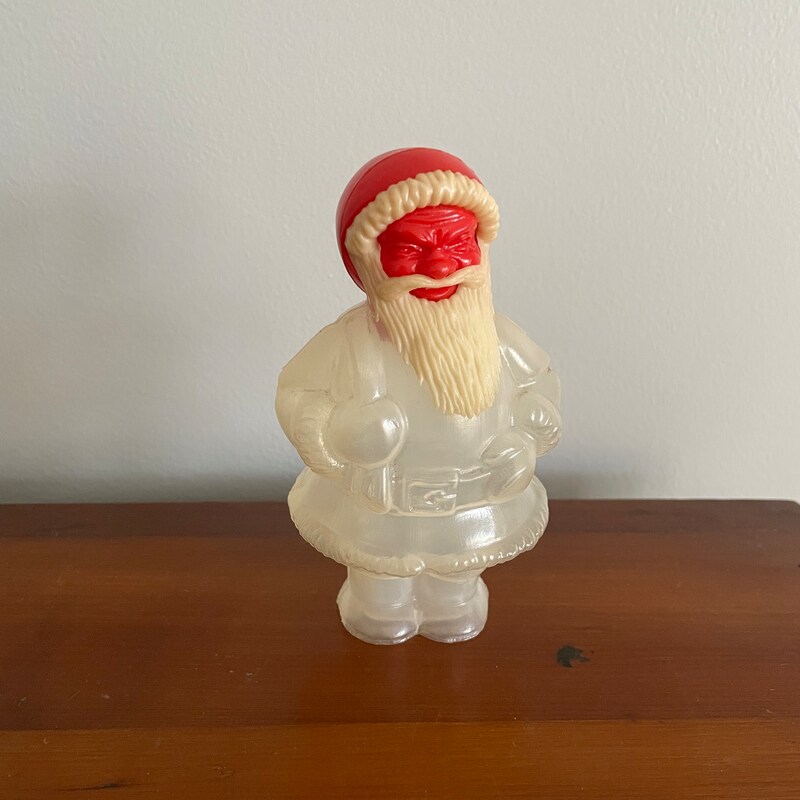 Plastic Santa - Etsy