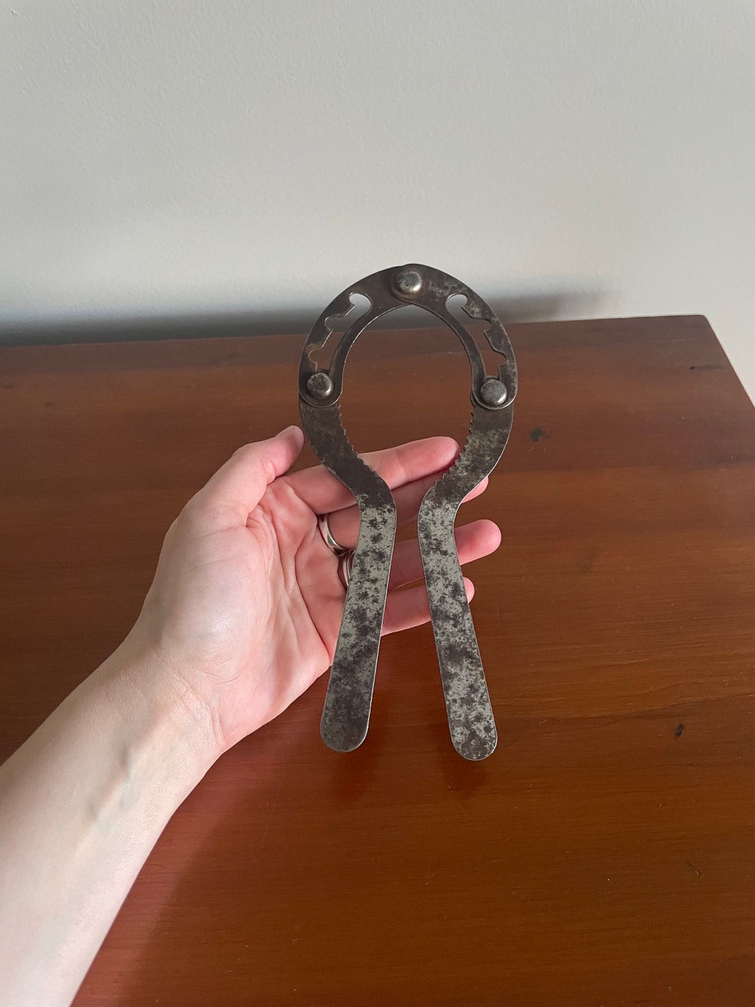 Antique Metal Jar Lid Opener, Adjustable, 1940’s, Farmhouse/country ...