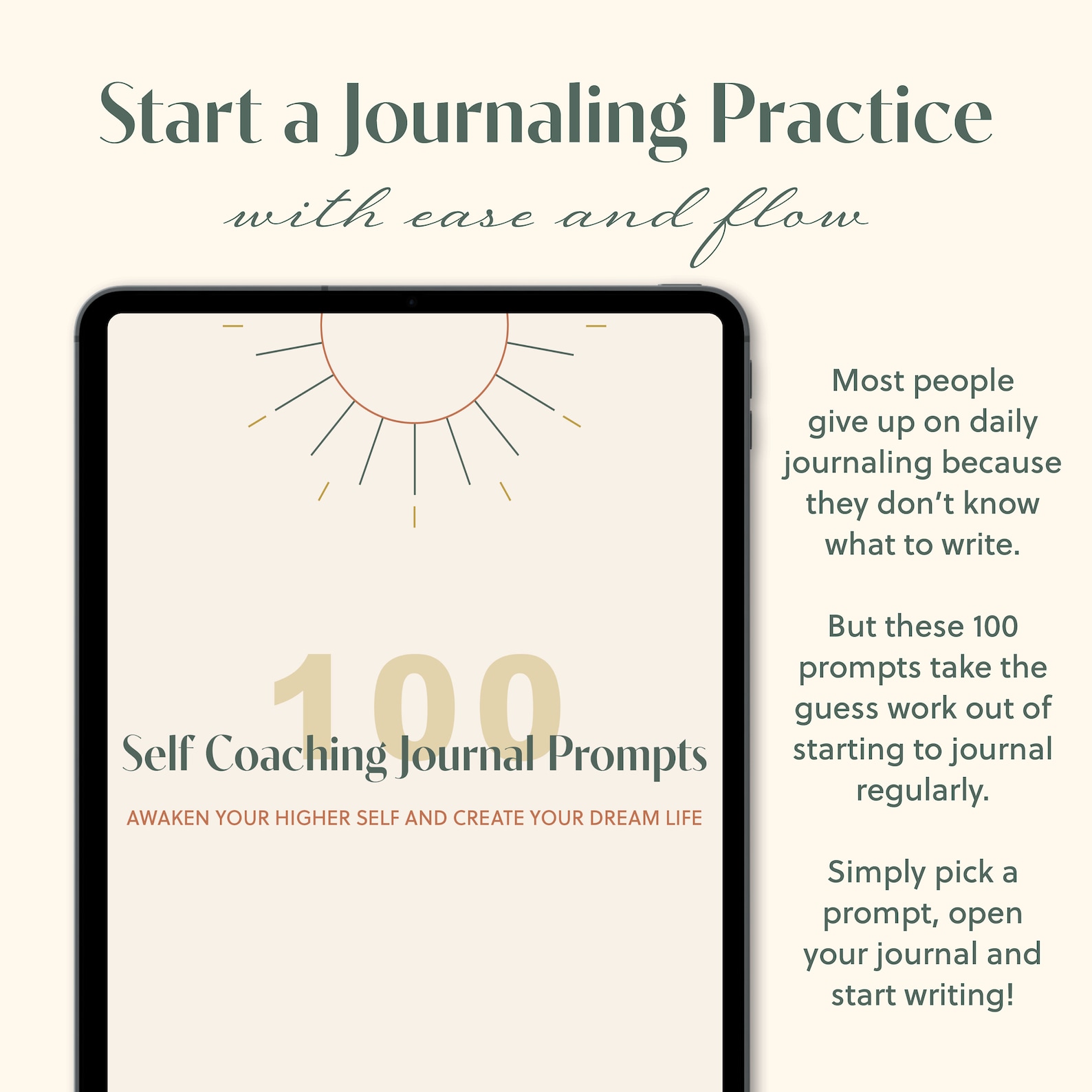 100 Self Coaching Journal Prompts Deep Journaling Daily Writing Prompts ...