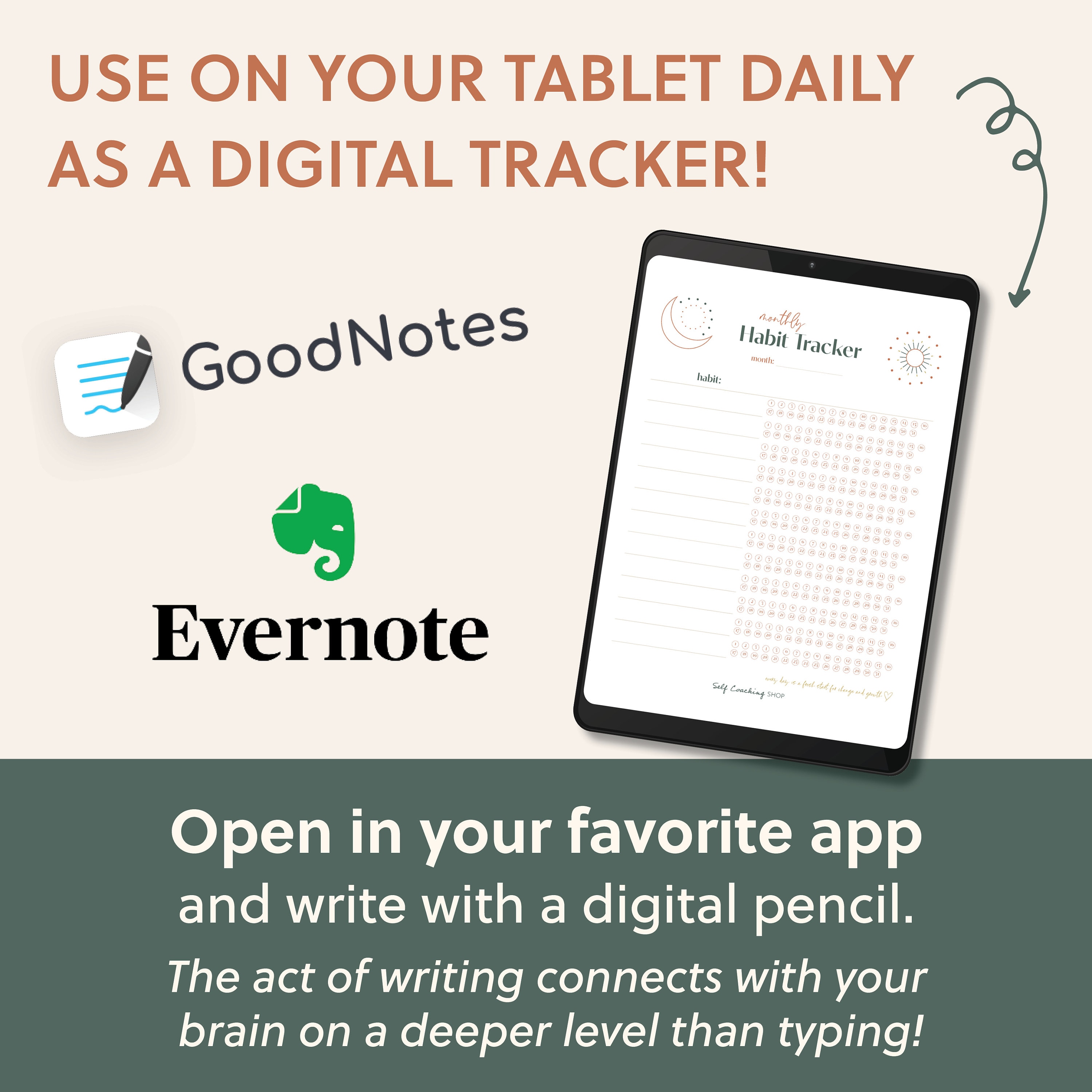 Monthly Habit Tracker Printable Habit Tracking Journal Pages ...