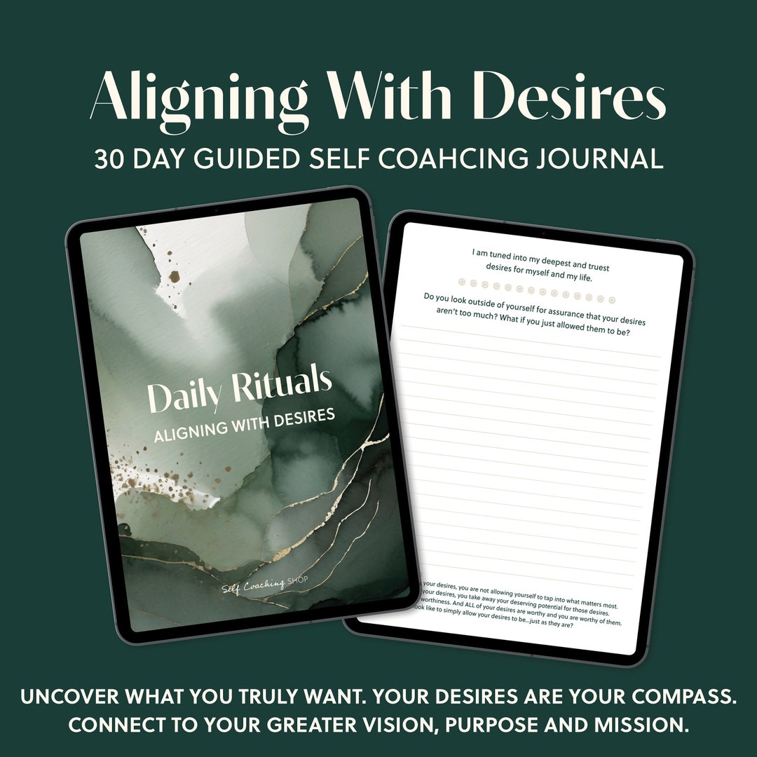 Digital Guided Journal Printable Daily Journaling for Alignment Life ...
