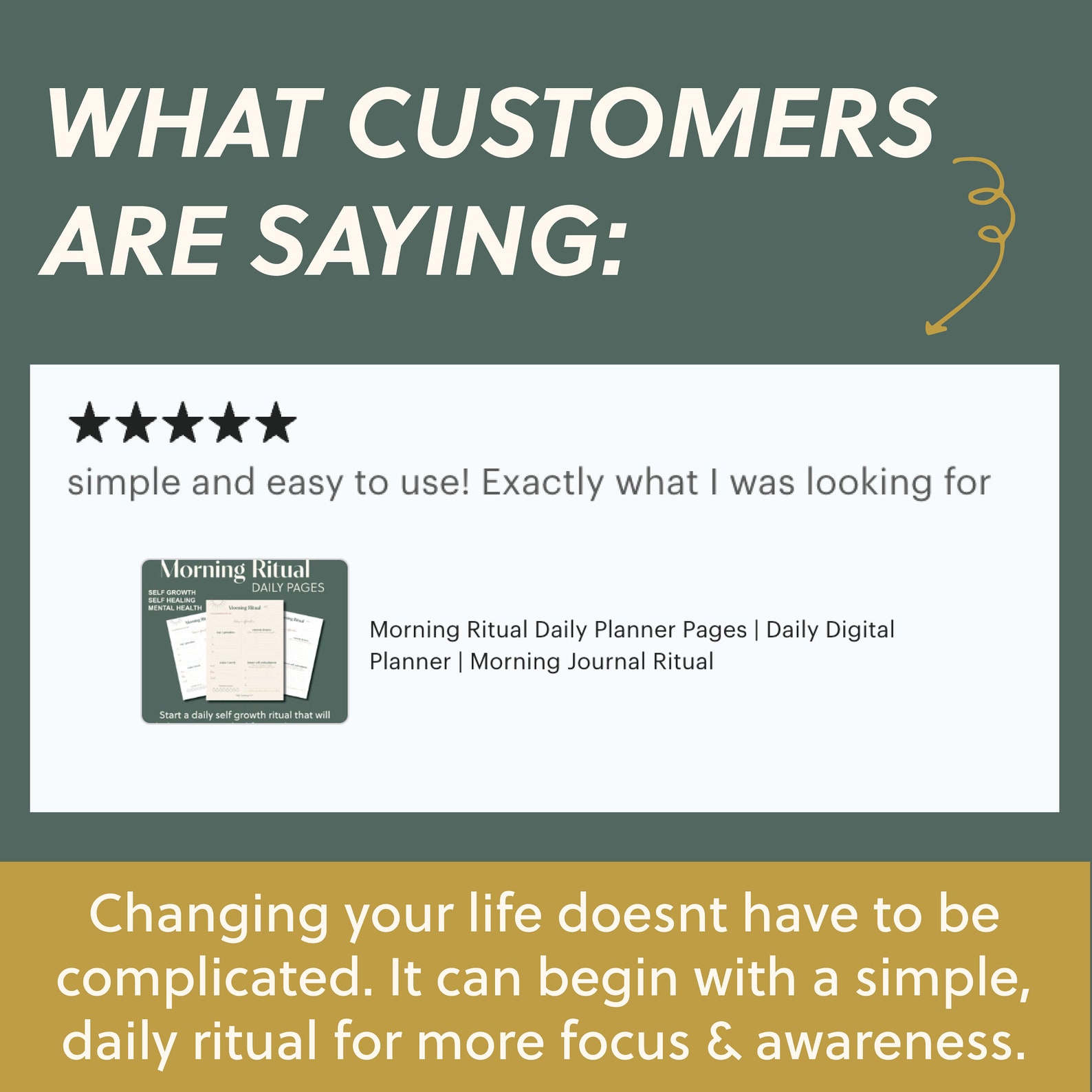 Daily Self Growth Journal Pages Bundle Miracle Morning and Evening ...