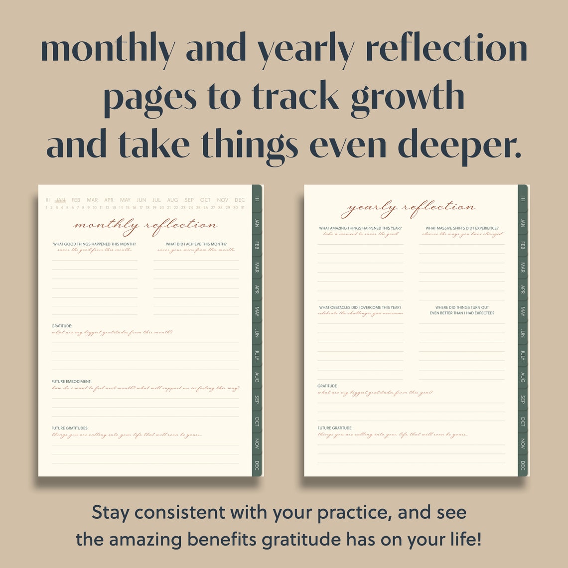 Digital Gratitude Journal Daily Gratitude Planner Goodnotes Journal ...