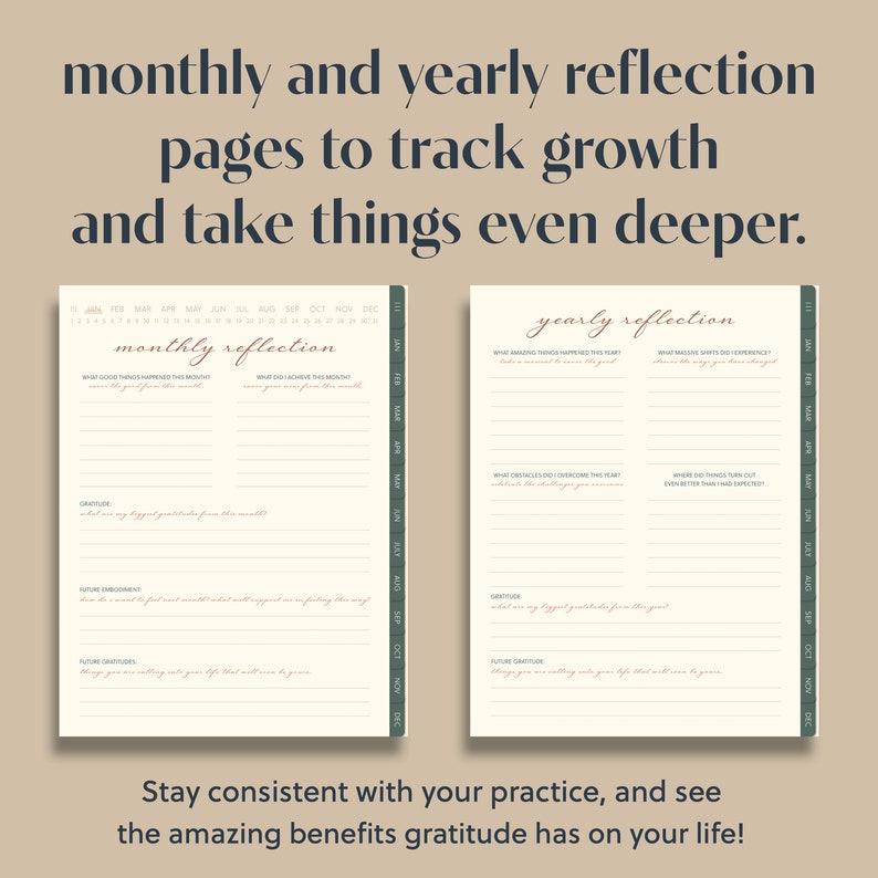 Digital Gratitude Journal Daily Gratitude Planner Goodnotes Journal ...