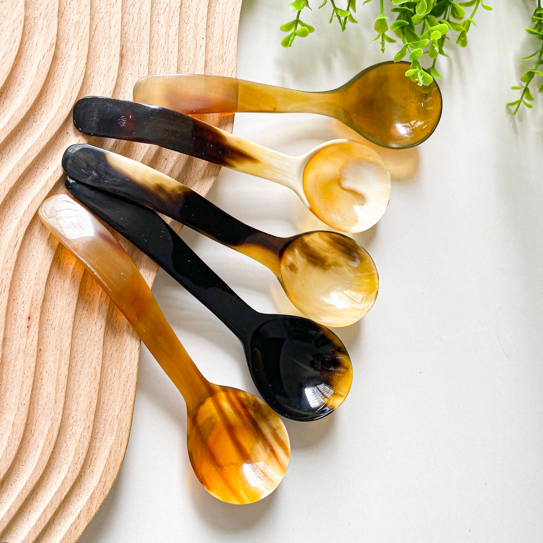 Authentic Buffalo Horn Spoon, Personalised Spoon, Full Handmade Buffalo ...
