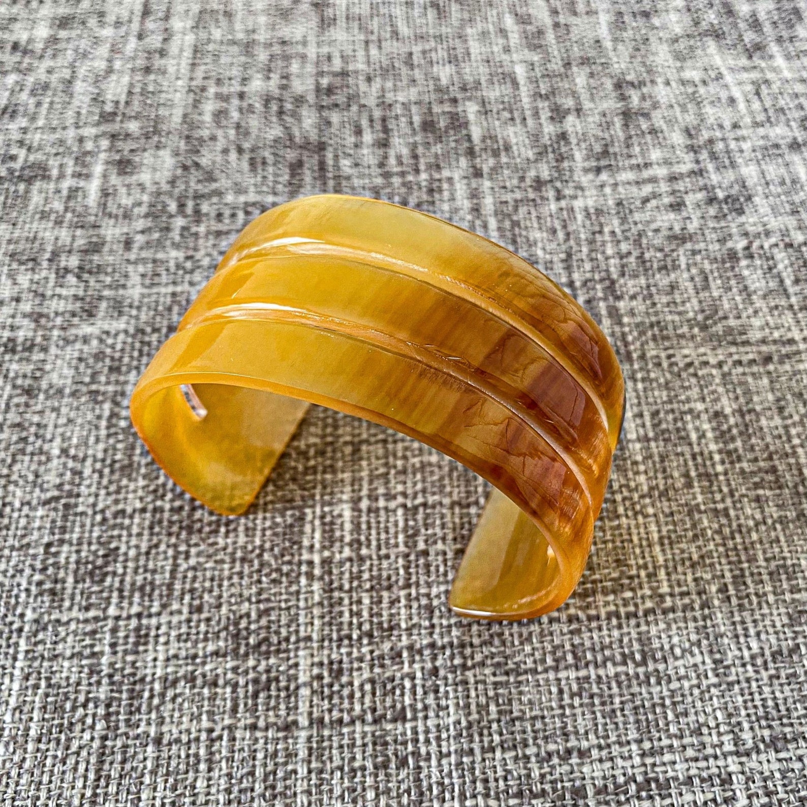 Original Natural Buffalo Horn Cut Out Cuffhorn Cuff - Etsy