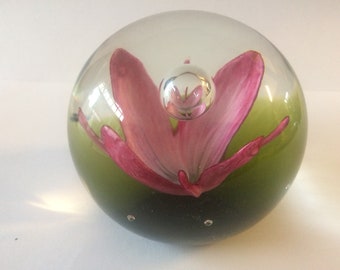 Flower Paperweight - Etsy