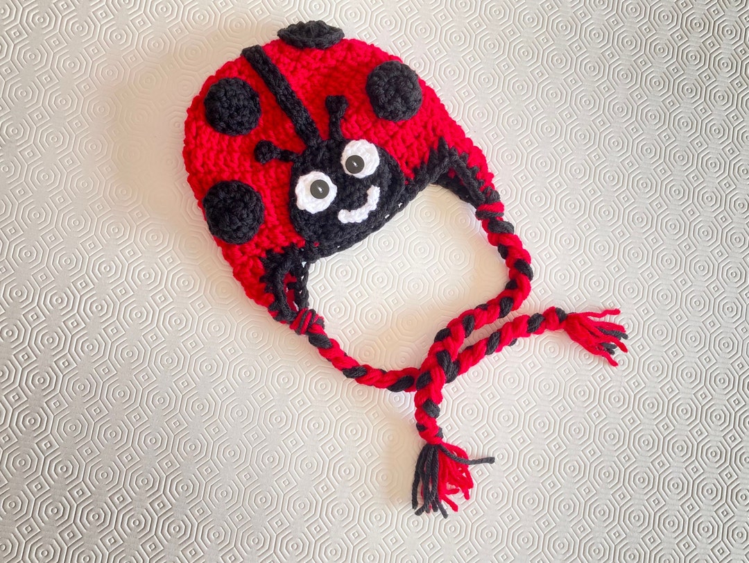 Ladybird Hat / Ladybug Hat / Ladybird Crochet Hat / Handmade Hat ...