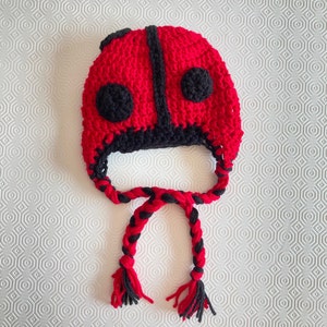 Ladybird Hat / Ladybug Hat / Ladybird Crochet Hat / Handmade Hat ...
