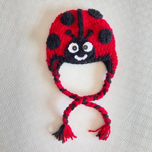 Ladybird Hat / Ladybug Hat / Ladybird Crochet Hat / Handmade Hat ...
