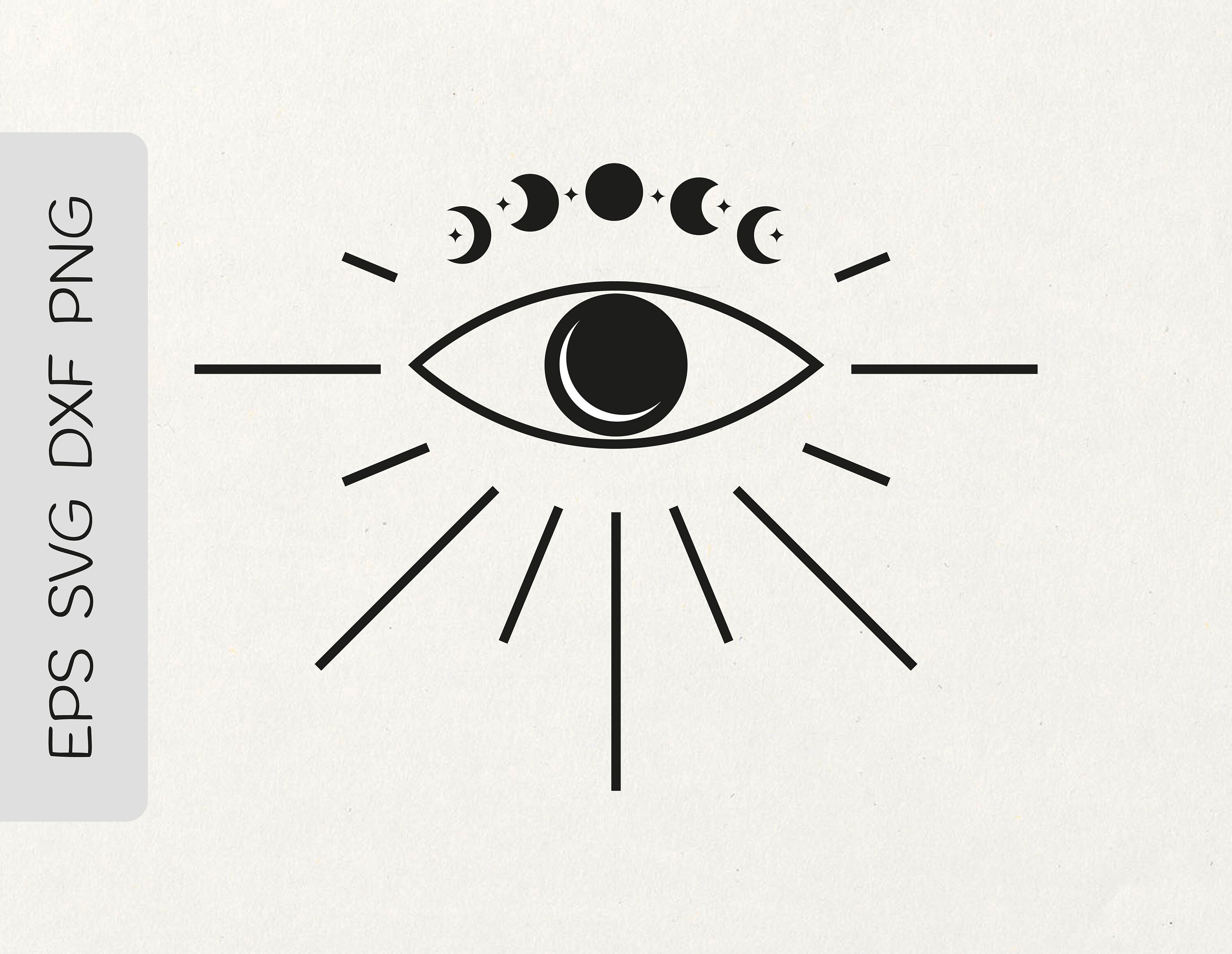 Tercer ojo svg mal ojo svg dios ojo svg svg espiritual | Etsy