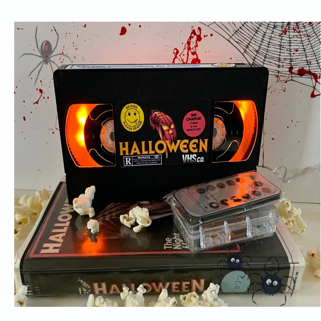 Customize Horror Movie Vhs Light With Matching Clam Case - Etsy