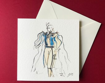 Opera Birthday Card - Etsy UK