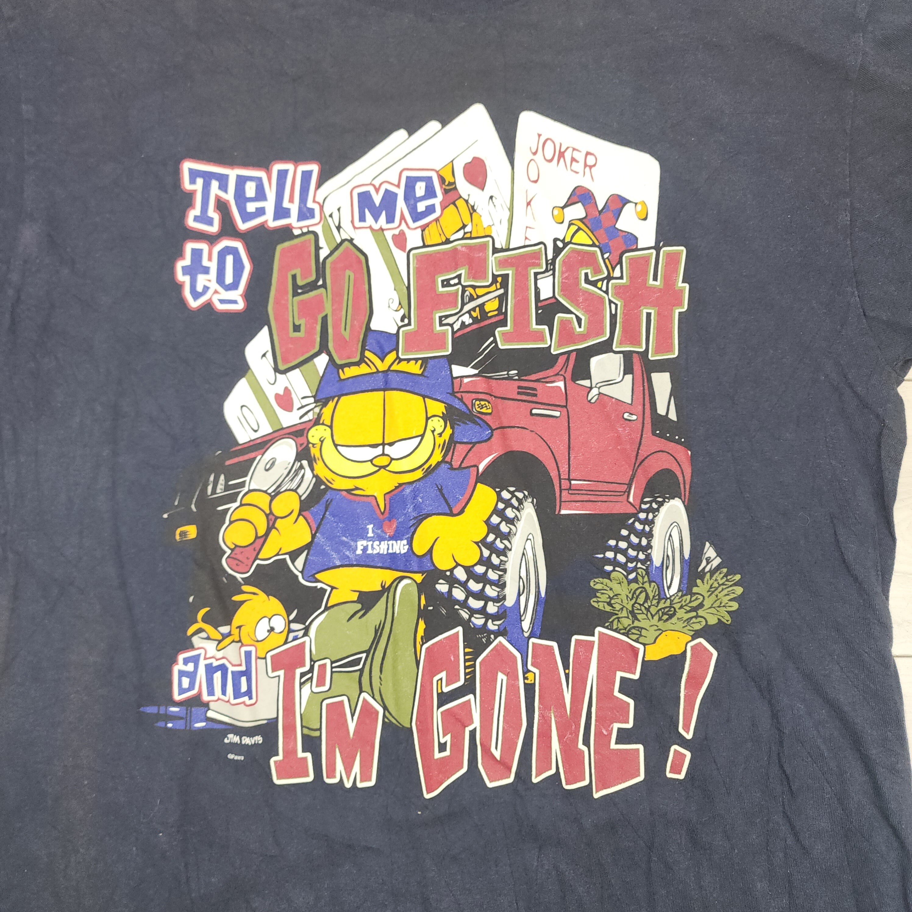 Garfield Vintage 1990s Graphic Printed Tee Shirt - Etsy