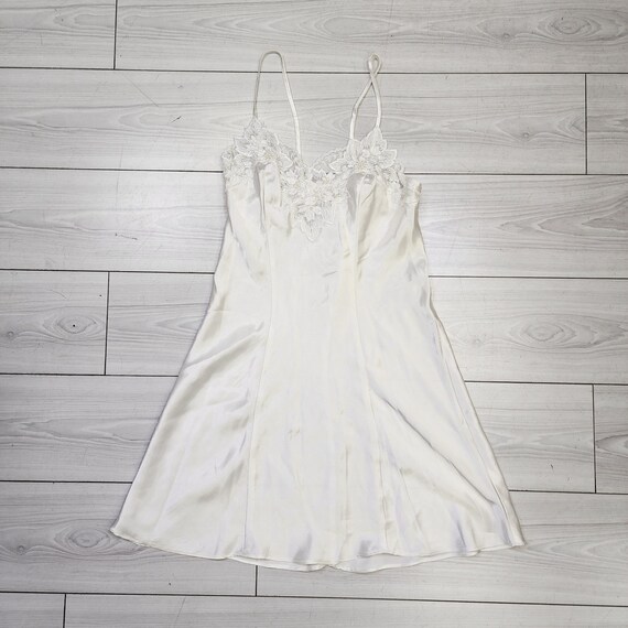 Vintage Y2k Polyester Nightgown Made in USA - Etsy