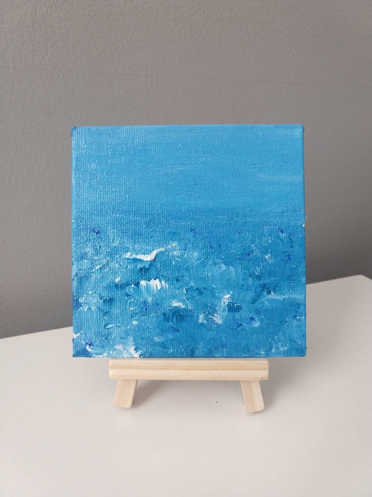 Mini Abstract Painting Mini Acrylic Painting Mini Painting - Etsy