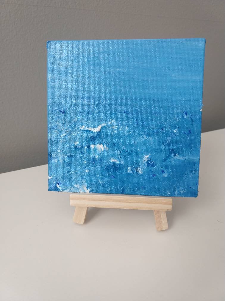 Mini Abstract Painting Mini Acrylic Painting Mini Painting - Etsy