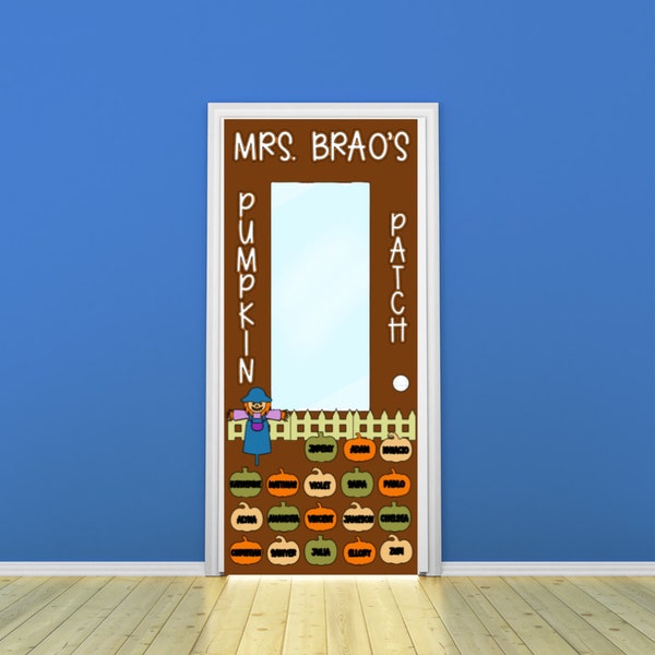 Fall Door Cover - Etsy