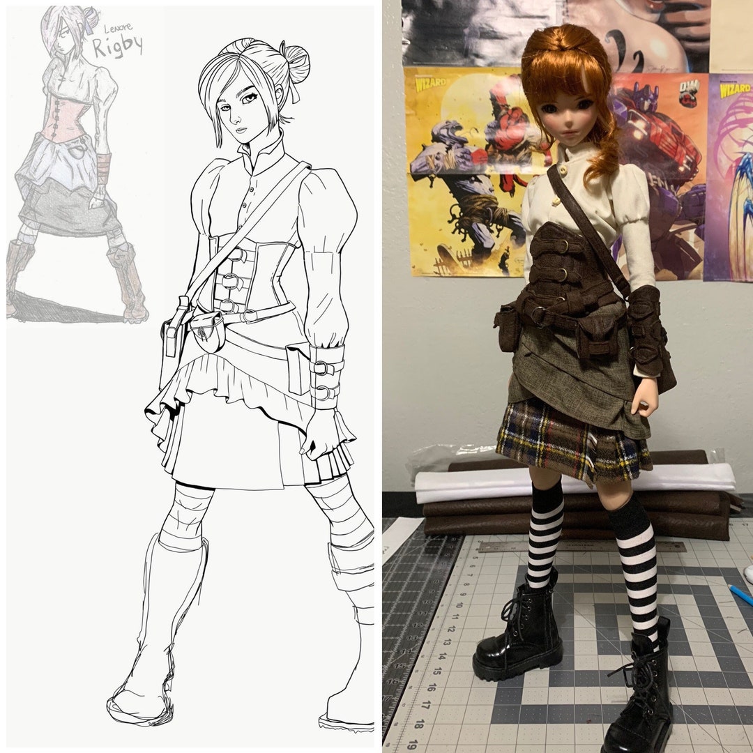 Design Your Own Outfit for 1/3 BJD Dolls - Etsy