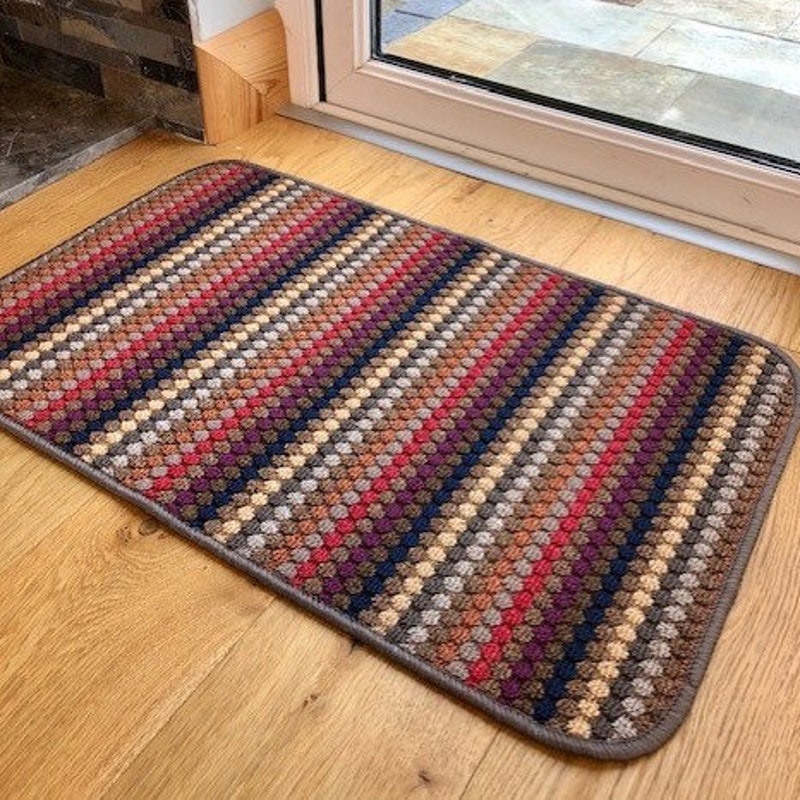 Rust Color Kitchen Mat - Etsy UK