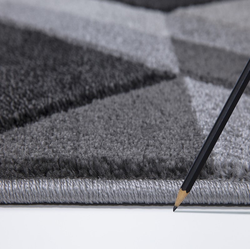 New Grey Silver Rugs Small Large Mats Modern Contemporary - Etsy UK