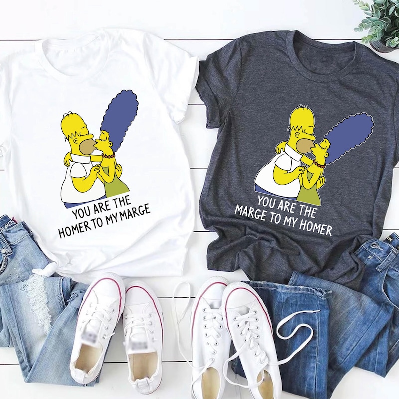 Couple Simpsons Shirt - Etsy