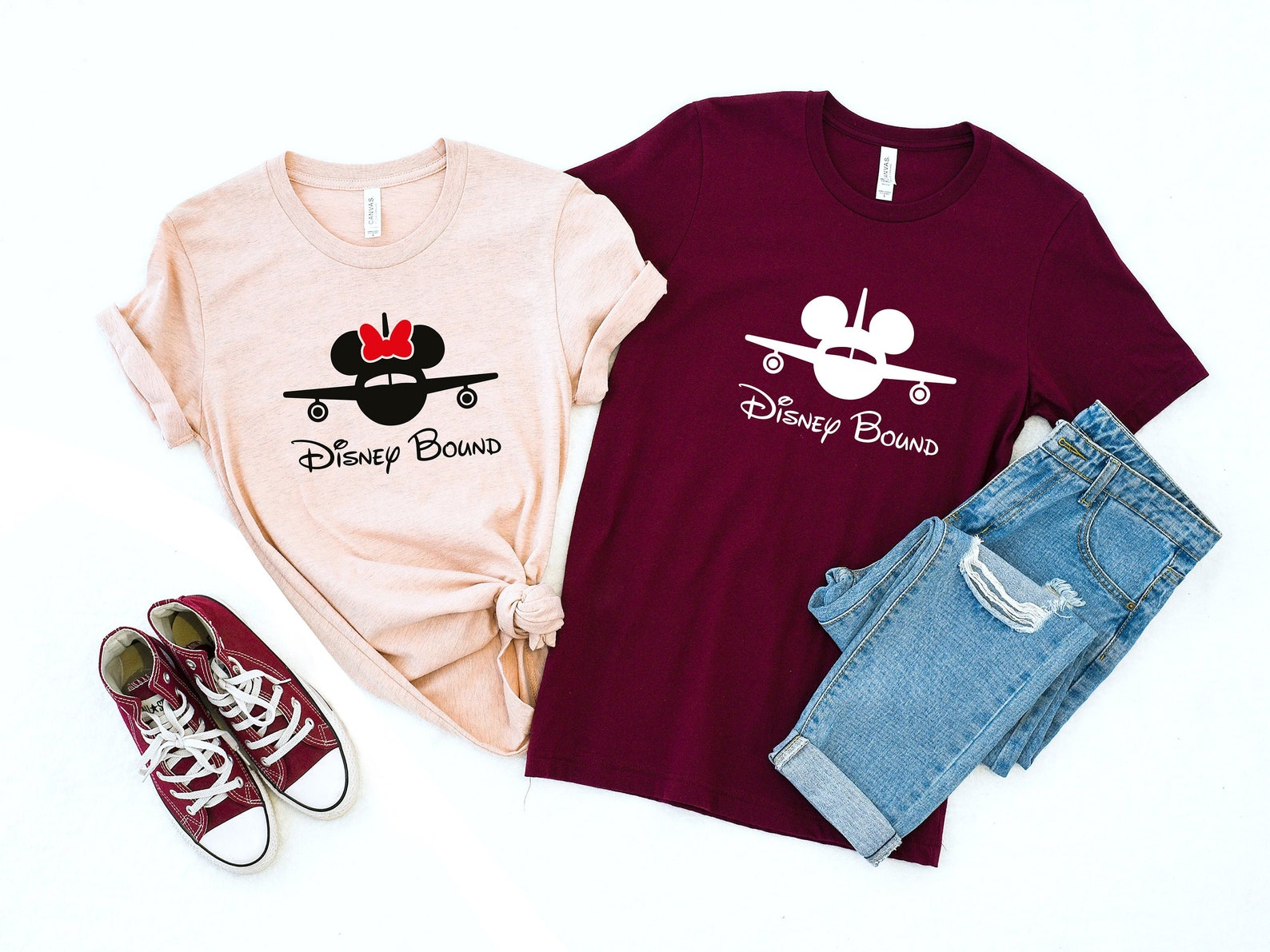 Disney Bound Shirt Disney Bounding Disney Couple Shirts | Etsy
