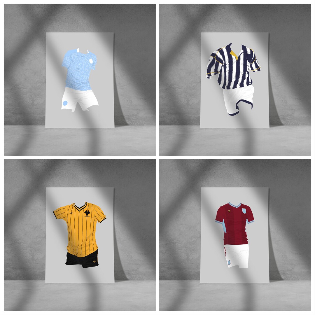 Custom Football Kit A4 Prints/posters - Etsy UK