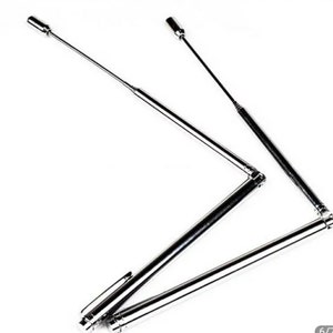 2 Pieces Wands Dowsing Dowser Geobiology Stainless Steel Rods Pendulum ...