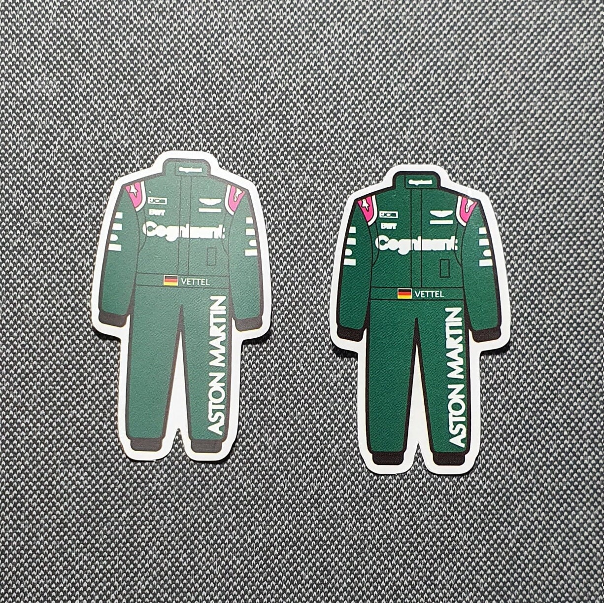 F1 Gifts. Formula One Sebastian Vettel, Aston Martin Racing Suit, F1 ...