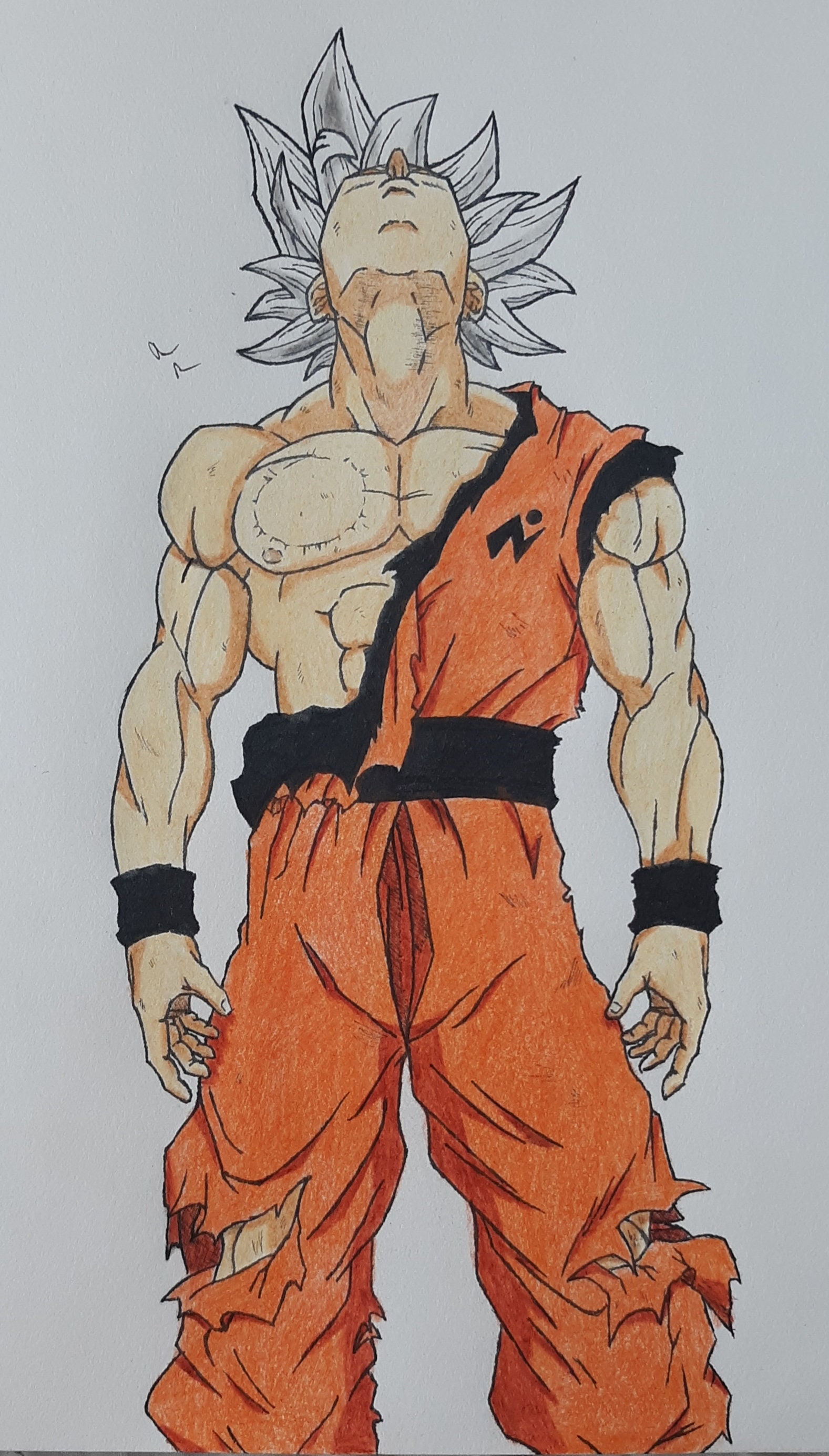 Goku Master Ultra Instinct Moro Arc | Etsy