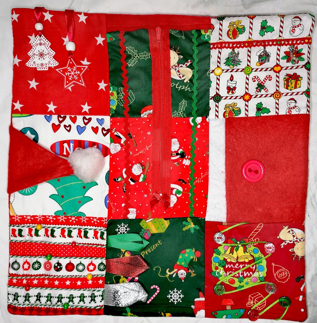 Fidget/fiddle Blanket, Sensory Blanket, Busy Fingers Mat, Activity ...