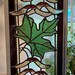 Vertical Maple Leaf Stained Glass Window Panel - Etsy