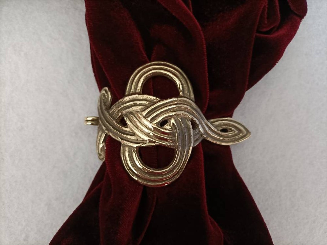 Celtic Fibula, Brooch - Fibula Celtica,spilla Rustica in Ottone ...