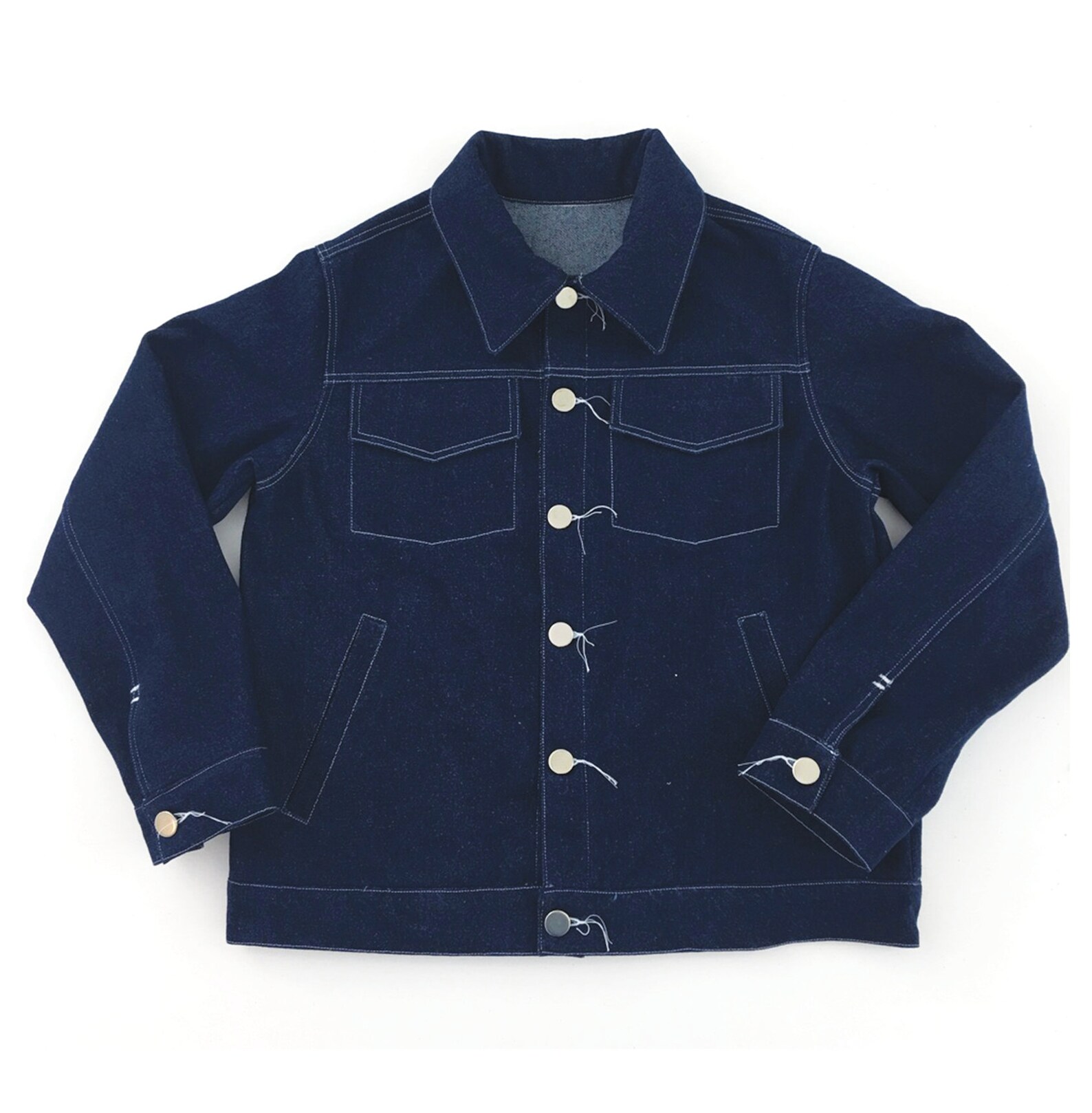 DENIM JACKET PATTERN Size Medium - Etsy