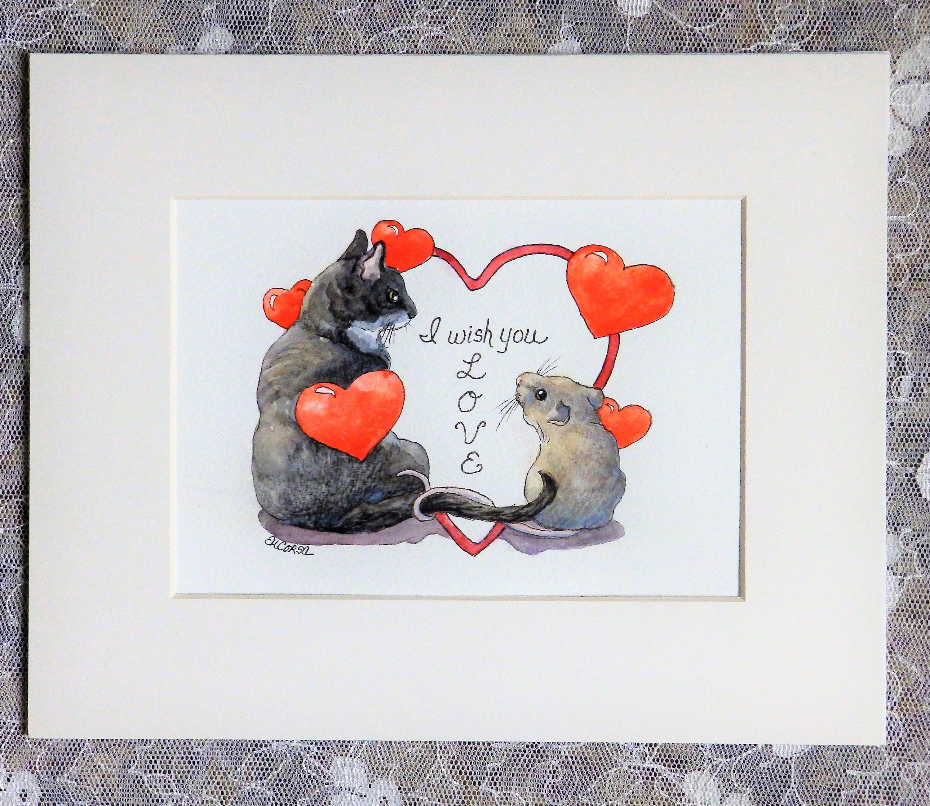 Mouse Whimsical Paintings