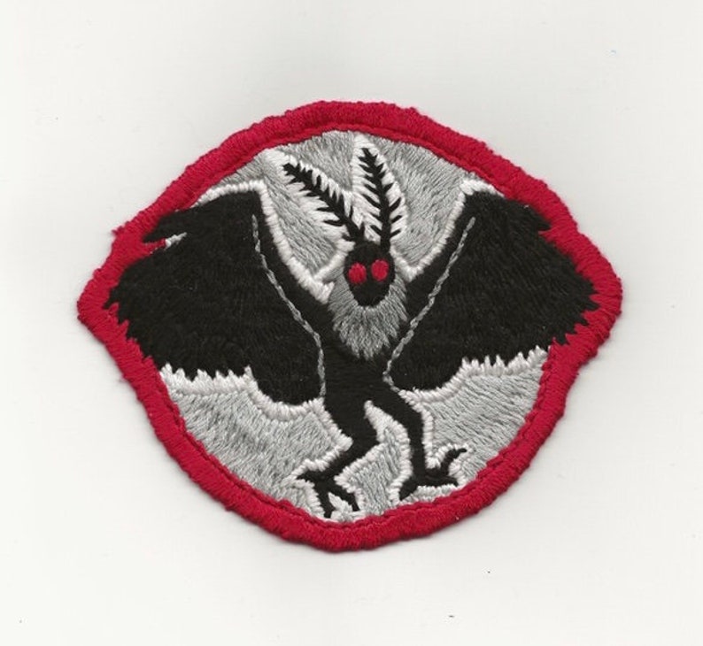 Mothman Urban Legend Cryptid Patch - Etsy