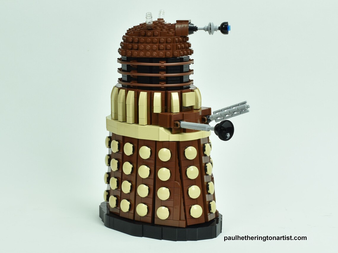 Custom Doctor Who Dalek Made With LEGO Brand Bricks - Etsy Singapore