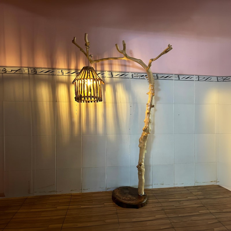 Rustic Floor Lamps - Etsy