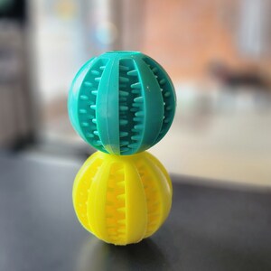Interactive Chew Ball Treat Toy Set - Etsy