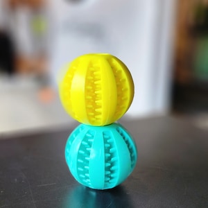 Interactive Chew Ball Treat Toy Set - Etsy