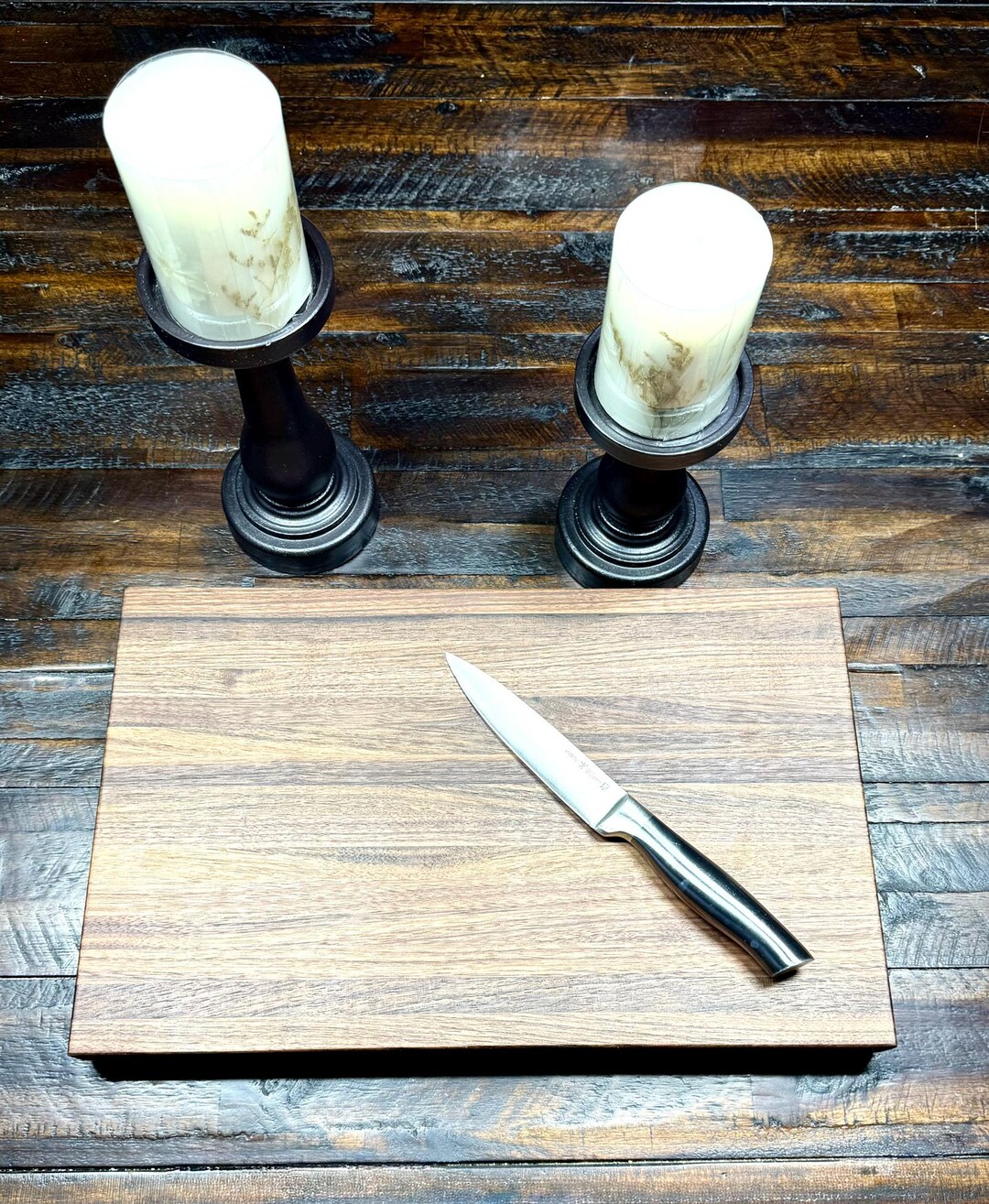 Black Walnut Edge Grain Cutting Board 18x12x1.5" - Etsy