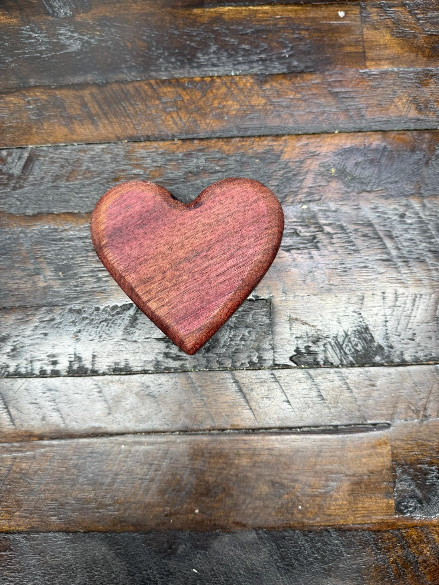 Purple Heart Wooden Heart - Etsy