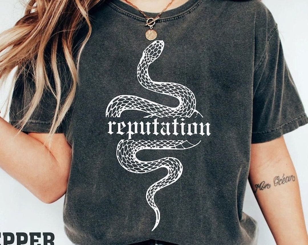 Vintage Reputation Snake Shirt, Reputation Snake Tee, Reputation Album ...