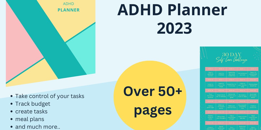 ADHD Digital Planner (made by an Adhder) for Ipad, Goodnotes + Android ...