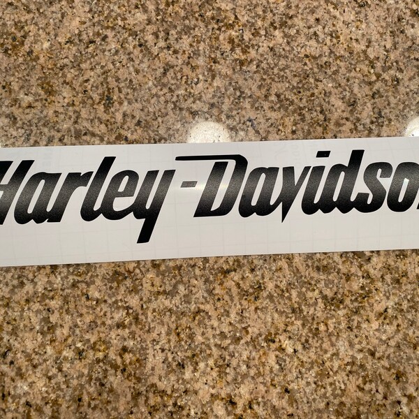 Harley Davidson Decal - Etsy