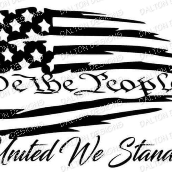 We the People Window Decal - Etsy