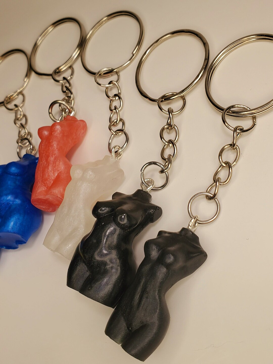 Mini Curvy Girl Keychains. Mini Goddess Keychain. Curvy Female Body Bag ...